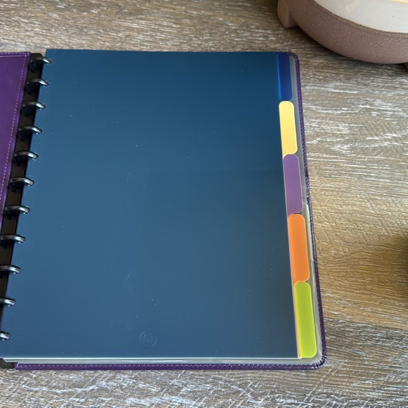 Office | Tul Custom Notetaking System Discbound Notebook Leather Cover ...